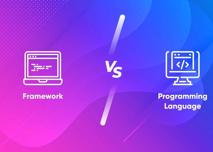 تفاوت‌های اصلی بین زبان برنامه‌نویسی و فریم‌ورک در توسعه نرم‌افزار - باگتو
